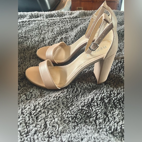 Report | Shoes | New Report Nude Block Heels | Poshmark